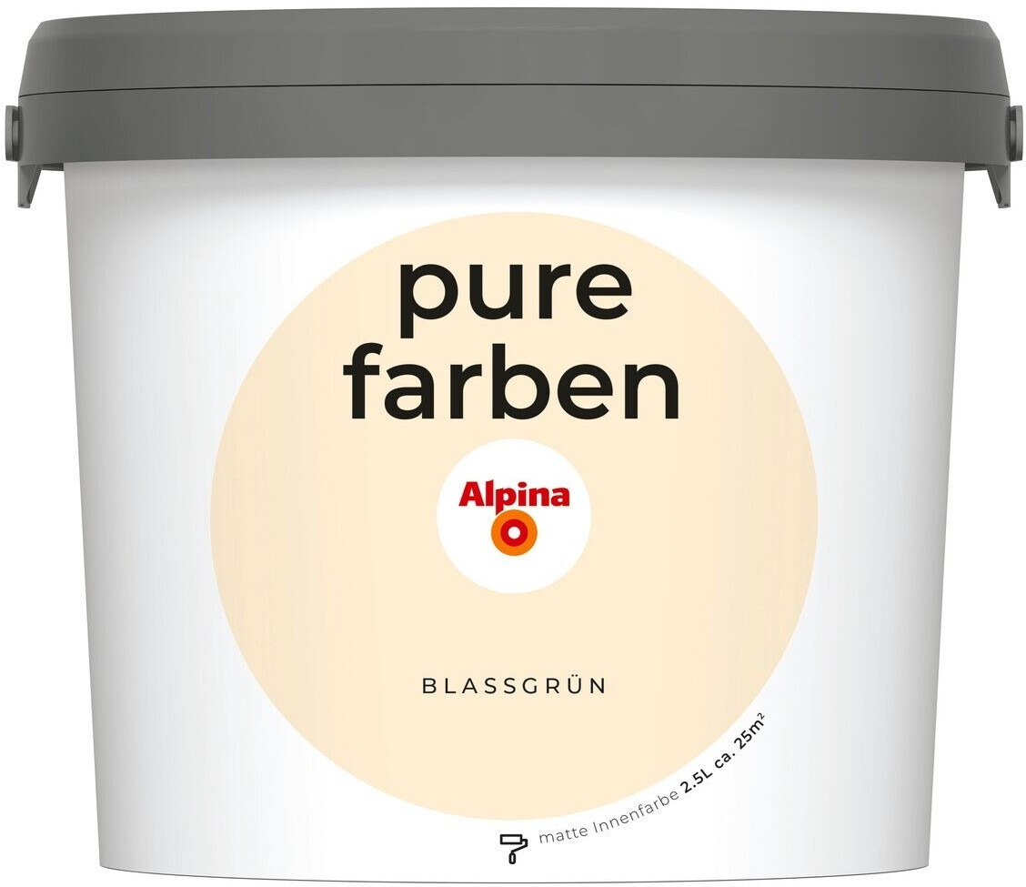 Alpina Farben pure farben 2,5l blassgrün ab 29,00 € | Preisvergleich bei idealo.de