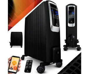 Kesser Ölradiator WiFi 26 x 67 x 55 cm 2500W schwarz ab 105,55 € | Preisvergleich bei idealo.de