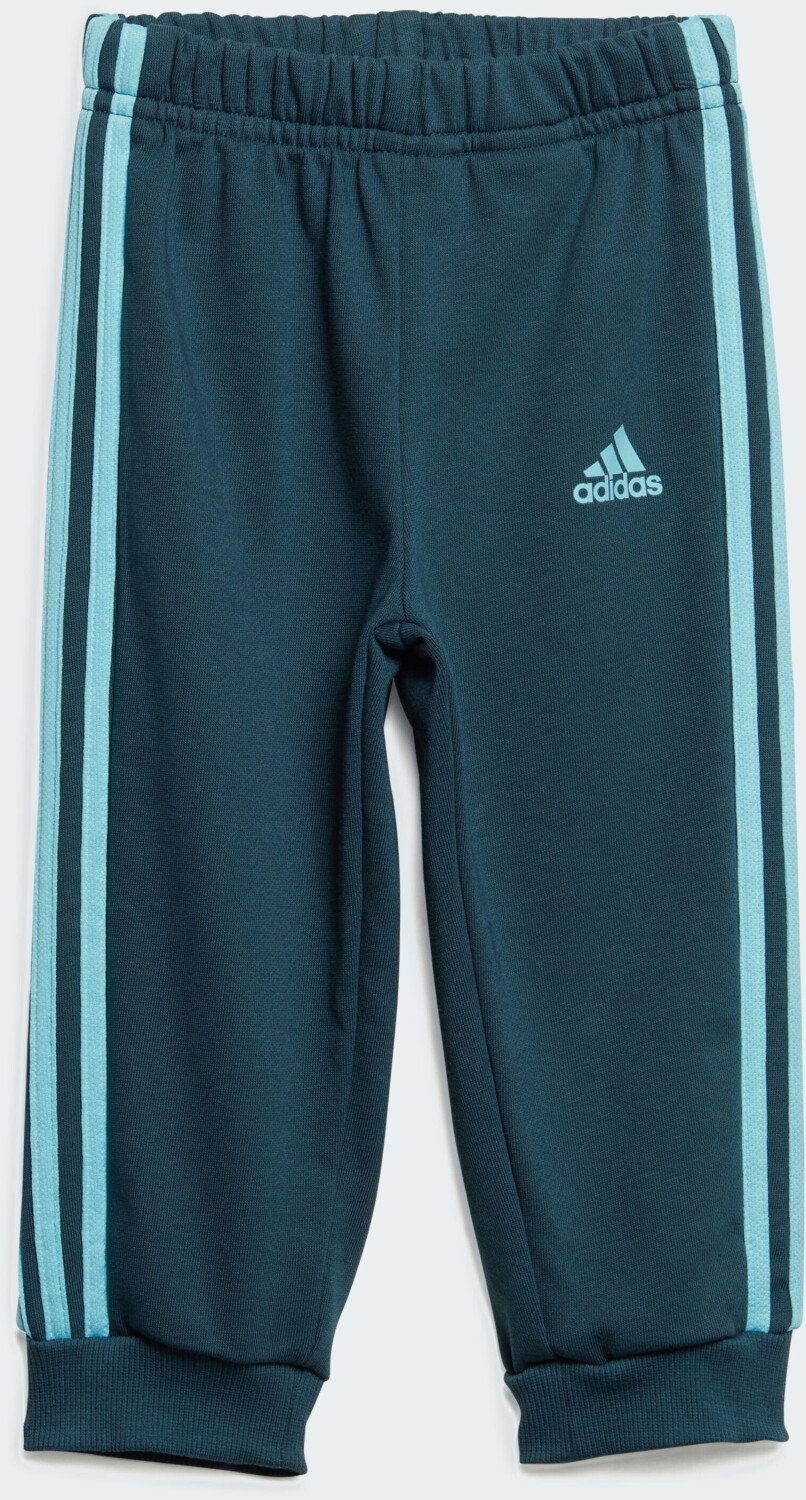 Adidas Kids Essentials 3-Stripes Kids Jogginganzug Light aqua/arctic ...