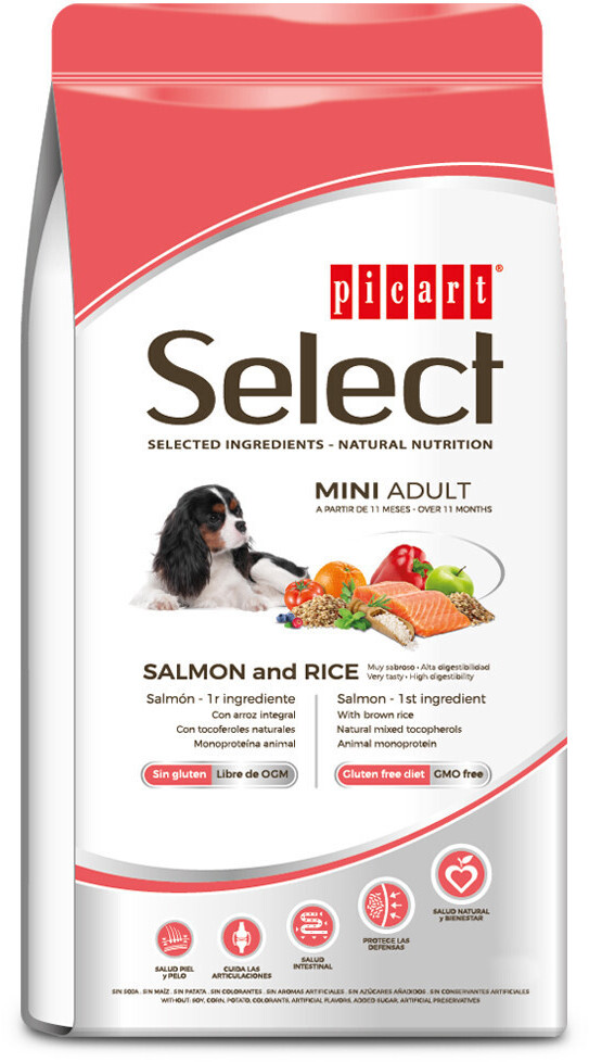Picart Petcare Select Mini Adult Salmon and Rice ab 22,16 ...