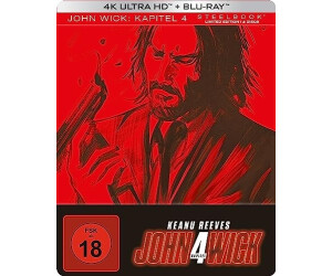 Buy John Wick: Chapter 4 (4K Ultra HD Limited Steelbook) [Blu-ray] from £30.71 (Today) – Best ...