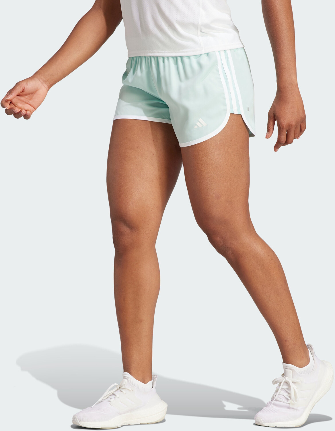 Adidas Marathon 20 Running Shorts 4\" (IL1683) semi flash aqua au ...