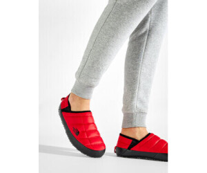 Red north face slippers store