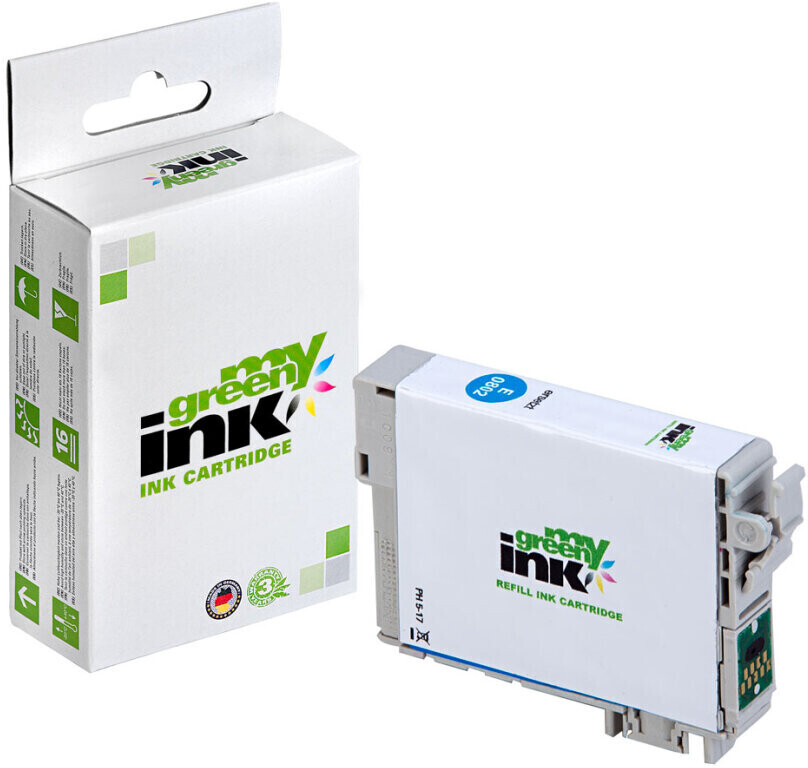 My Green ersetzt Epson T0802 cyan ab 6,99 € | Preisvergleich bei idealo.de My Green ersetzt Epson T0802 cyan ab 6,99 € | Preisvergleich bei idealo.de