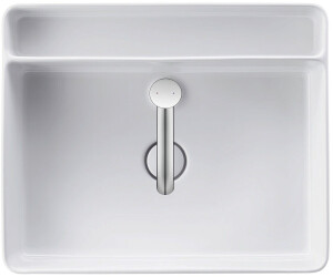 Duravit Bento Starck Box Aufsatzbecken 550 x 460 mm weiß Hochglanz ...