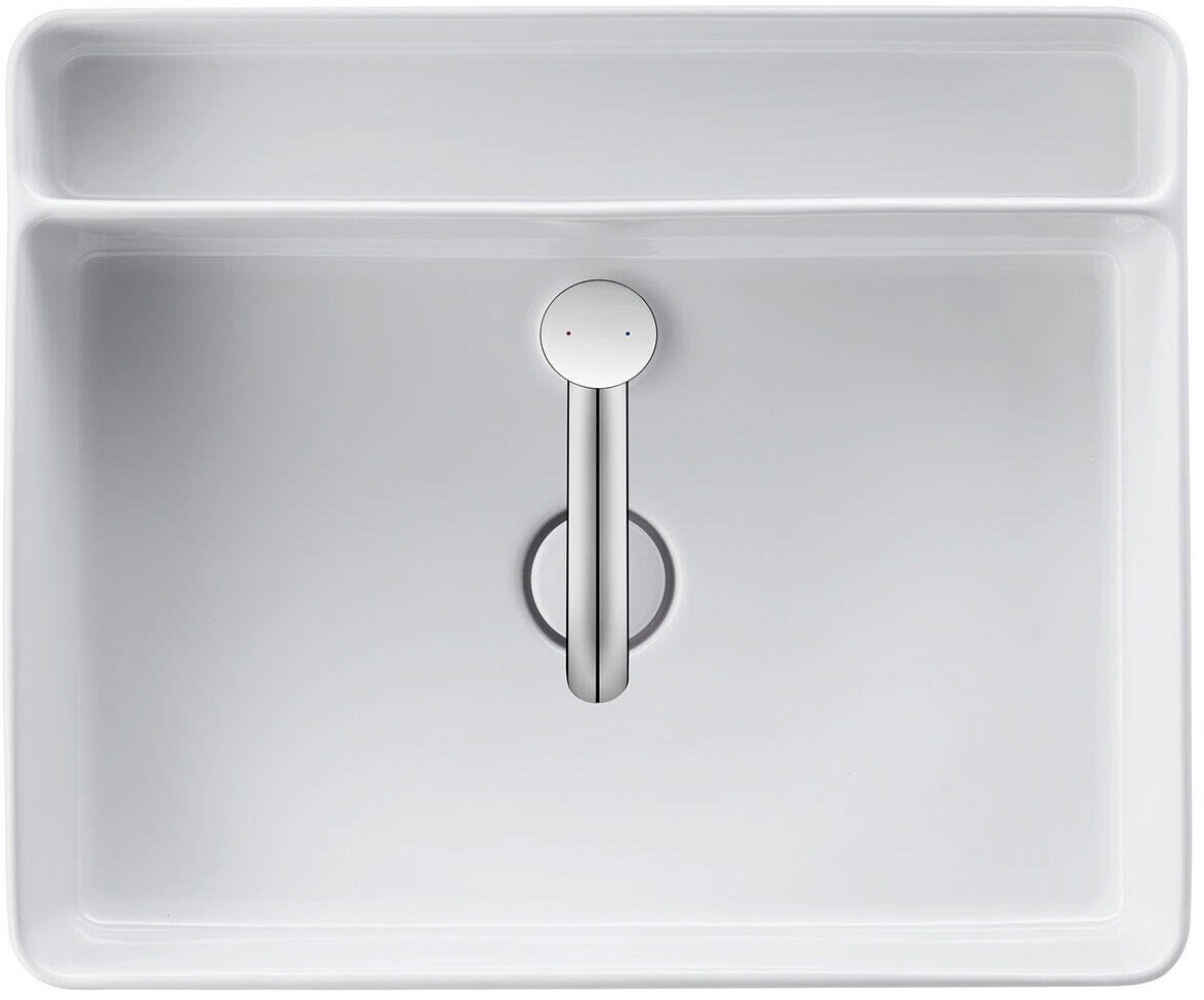 Duravit Bento Starck Box Aufsatzbecken 550 x 460 mm weiß Hochglanz ...