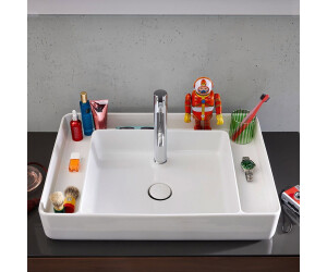 Duravit Bento Starck Box Aufsatzbecken 650 x 460 mm weiß Hochglanz ...