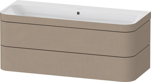 Duravit Happy D.2 Plus Möbelwaschtisch c-bonded mit Unterbau ...