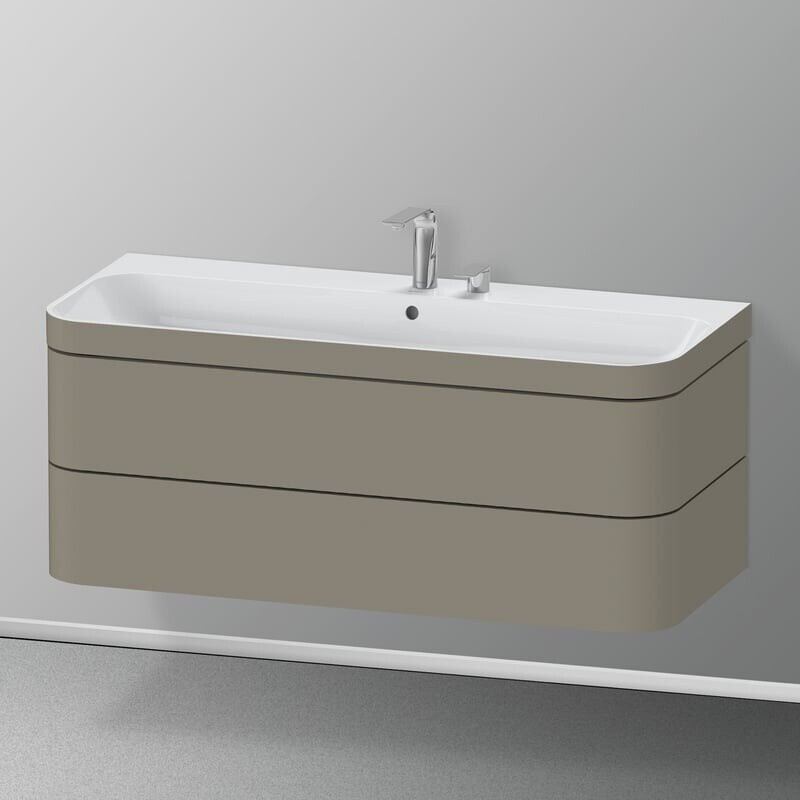 Duravit Happy D.2 Plus Möbelwaschtisch c-bonded mit Unterbau ...