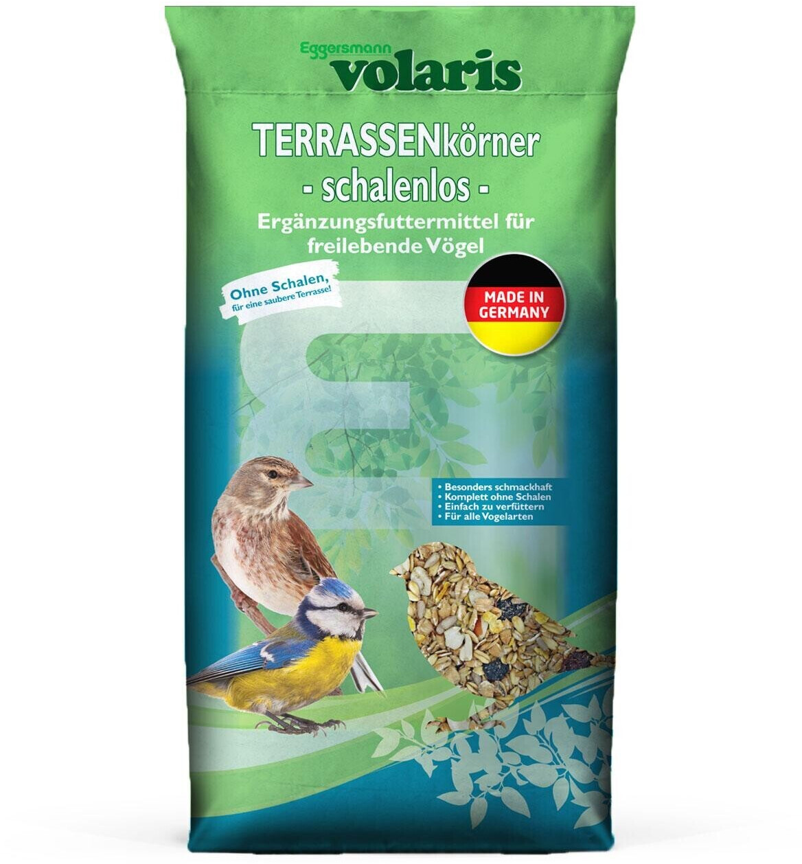 Volaris TERRASSENkörner schalenlos 15kg ab 27,99 € | Preisvergleich bei ...