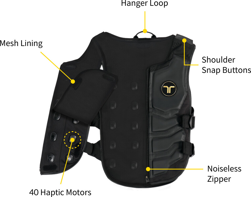 bHaptics TactSuit X40 ab 720,00 € | Preisvergleich bei idealo.de