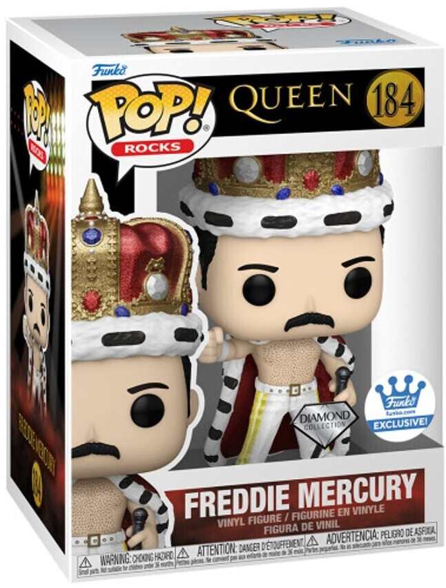 Funko Pop! Rocks: Queen - Freddie Mercury N°184 au meilleur prix sur ... Funko Pop! Rocks: Queen - Freddie Mercury N°184 au meilleur prix sur ...