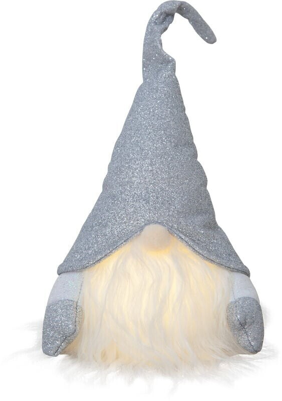 Star Trading LED Weihnachtsfigur Joylight Wichtel Silber und Weiß ...
