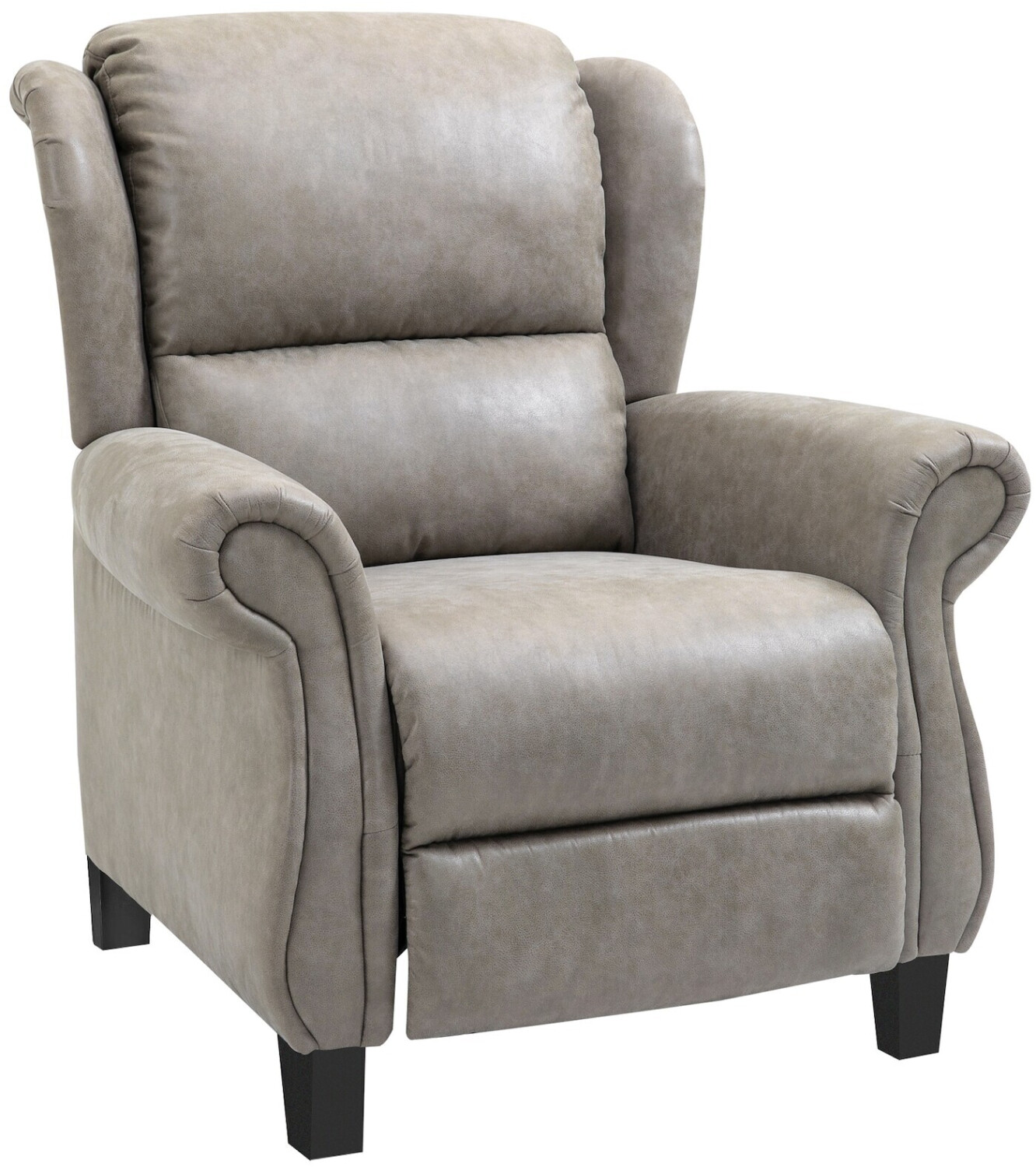 HomCom Relaxsessel mit Liegefunktion grau 95x95x107 cm ab 154,90 ...