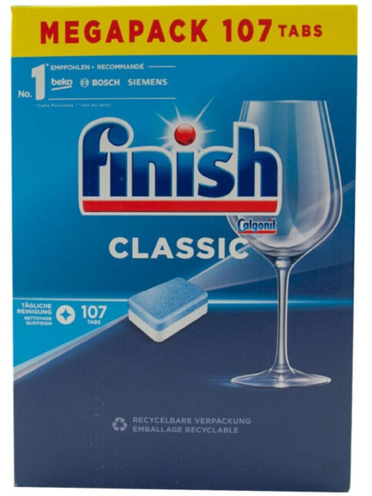 Calgonit Finish Classic Tabs 107WL ab 9,99 € | Preisvergleich bei idealo.de