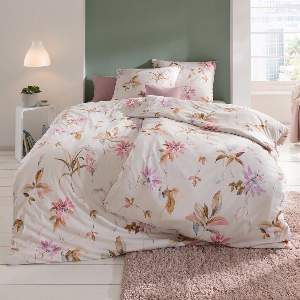 Estella Mako Interlock Jersey Bettwäsche 2 teilig Bettbezug 155 x 200 cm Kopfkissenbezug 80 x 80 ...