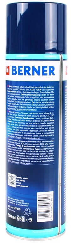 Berner 147959 (500 ml) ab 2,49 € | Preisvergleich bei idealo.de