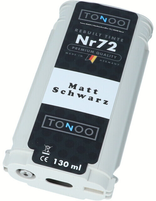 Tonoo Tinte ersetzt HP C9403A / 72 Matt Schwarz ab 49,95 ...