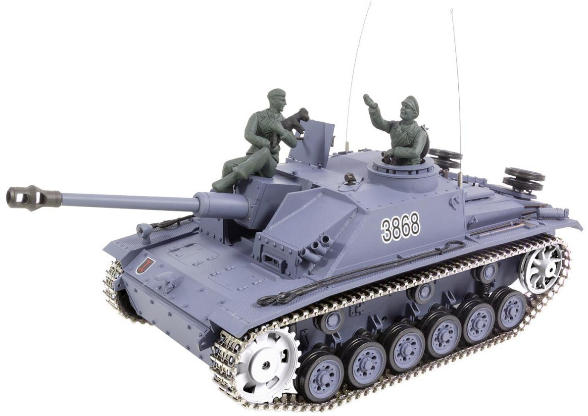 XciteRC Panzer Sturmgeschütz III Ausf.G.SD.KFZ 142-1 - RTR Professional ...