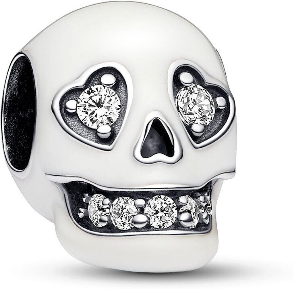 Pandora Glow-in-the-dark Funkelnder Totenkopf Charm (792811C01) ab 39 ...