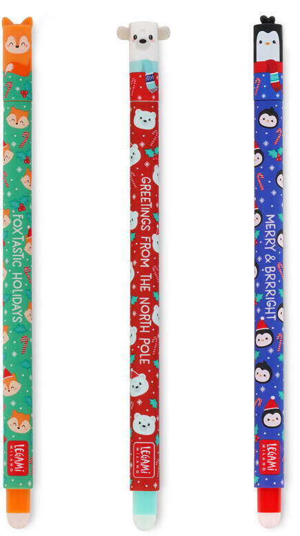 Legami Gelstift Fox Polar Bear Penguin 3er Set (EPSET0004) (August 2024 ...
