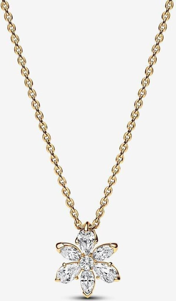Pandora Sparkling herbarium necklace (362387C01) gold desde 143,20 ...