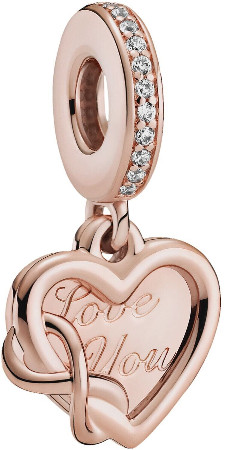 Pandora Love You Infinity Heart Dangle Charm (789369C01) desde 69,00 ...