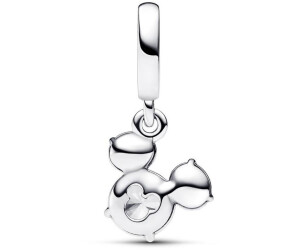 Pandora Disney Mickey Mouse Sparkling Head Silhouette Dangle Charm ...