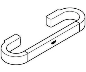 GROHE Selection bath grab rail 30 cm cool sunrise (41064GL0) au ...