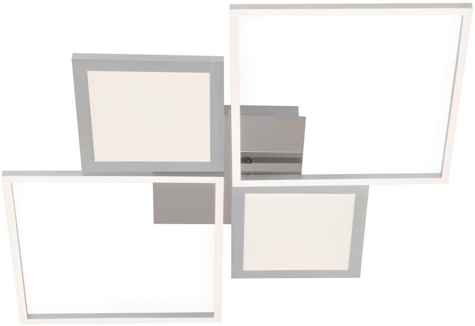 Novel LED-Deckenleuchte ASGARD L/B/H ca. 65x64x7,50 Grau (4760003801 ...