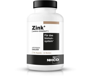 Chiesi NHCO Zink+ amino-chelatiert Kapseln (84 Stk.) ab 15,92 ...