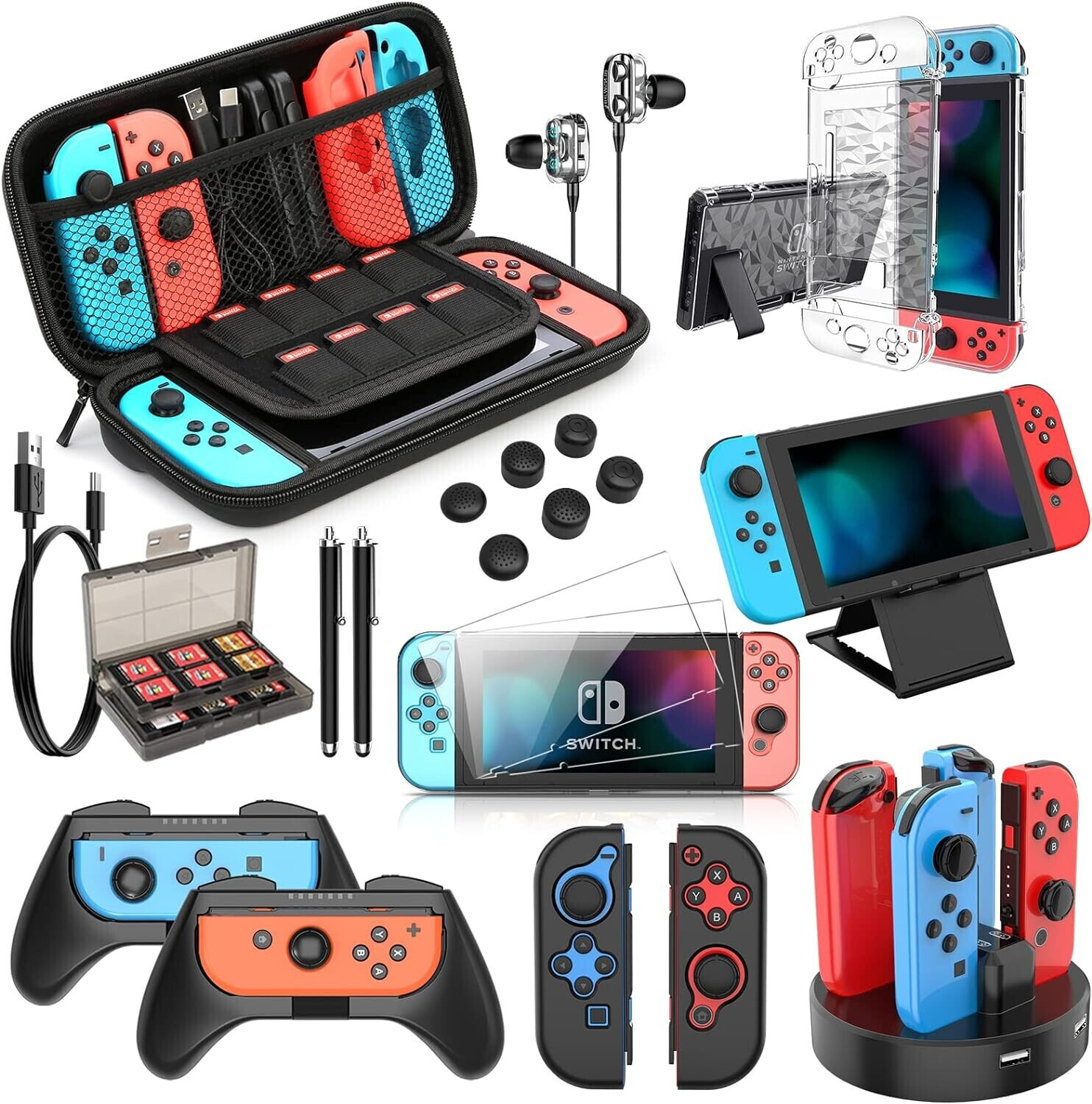 HeysTop Nintendo Switch 27 in 1 Accessories Kit schwarz ab 29,99 ...