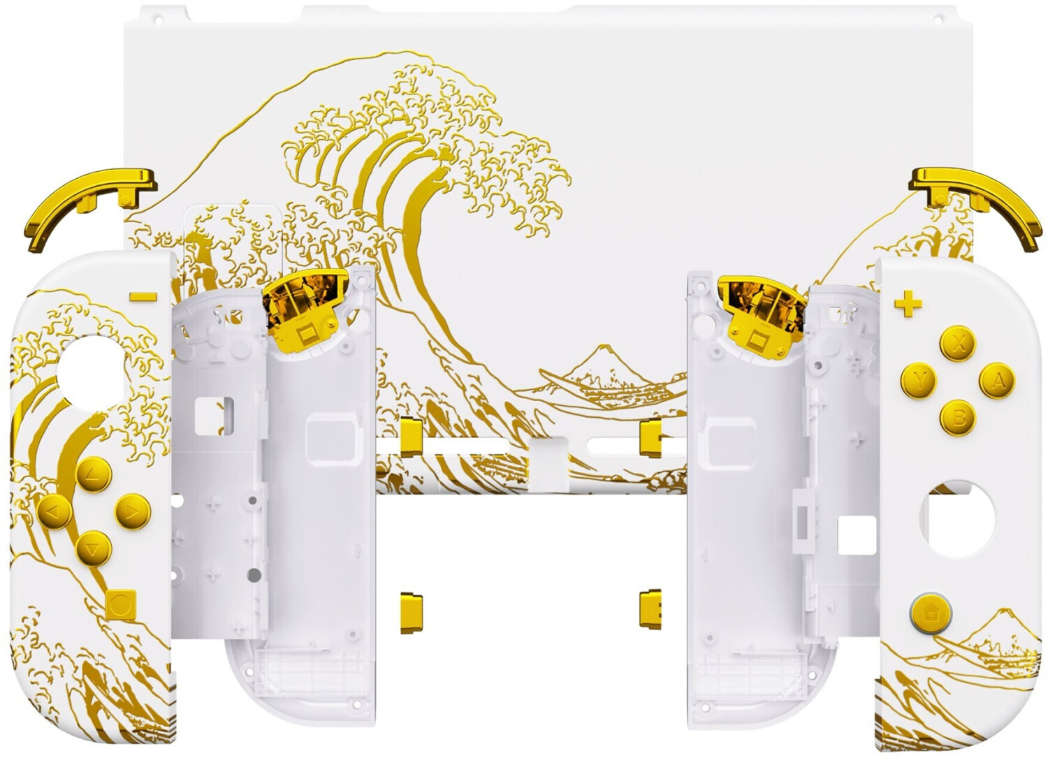 eXtremeRate Nintendo Switch Replacement Full Set Shells with Buttons ...