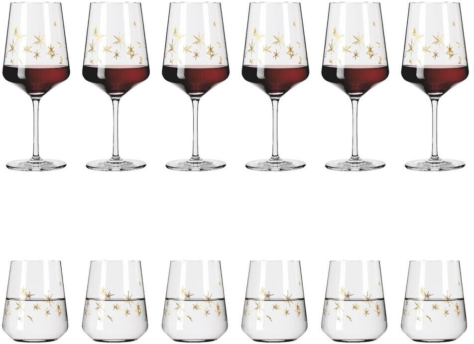 Ritzenhoff Celebration Deluxe Rotwein- Und Wasserglas-Set #1 Von Romi ...