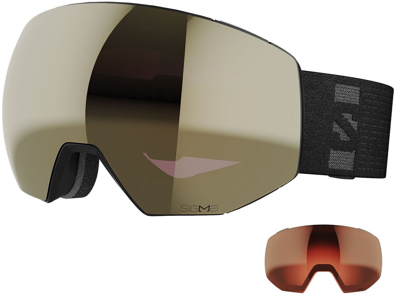 Salomon Radium Prime Sigma - Black Gold black ab 162,01 ...