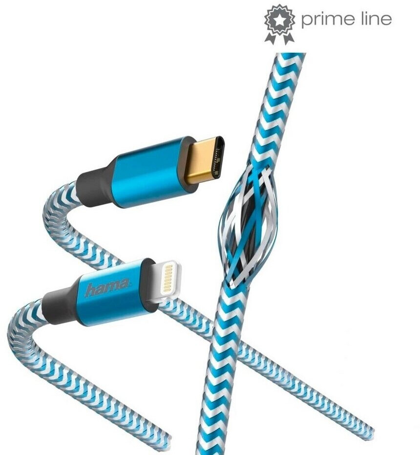 Hama Schnelllade- / Datenkabel Reflective USB-C - Lightning 1,5m ab 10 ...