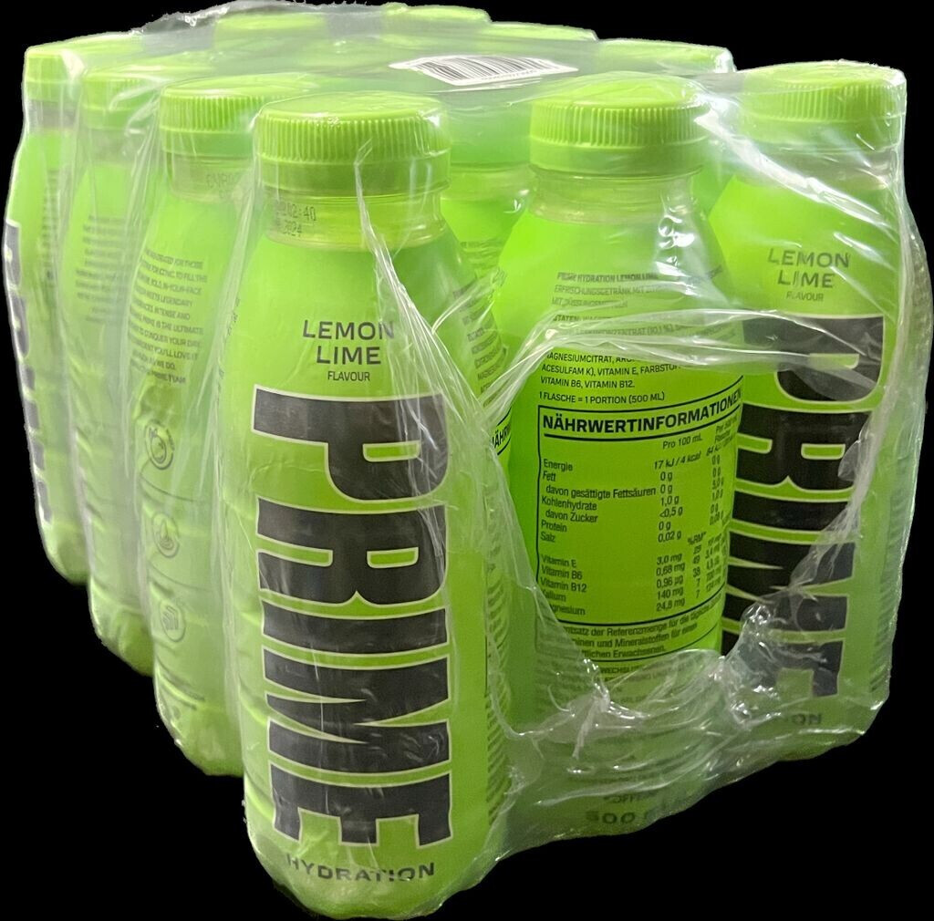 Prime Lemon Lime (12 x 0,5l) ab 36,99 € | Preisvergleich bei idealo.de