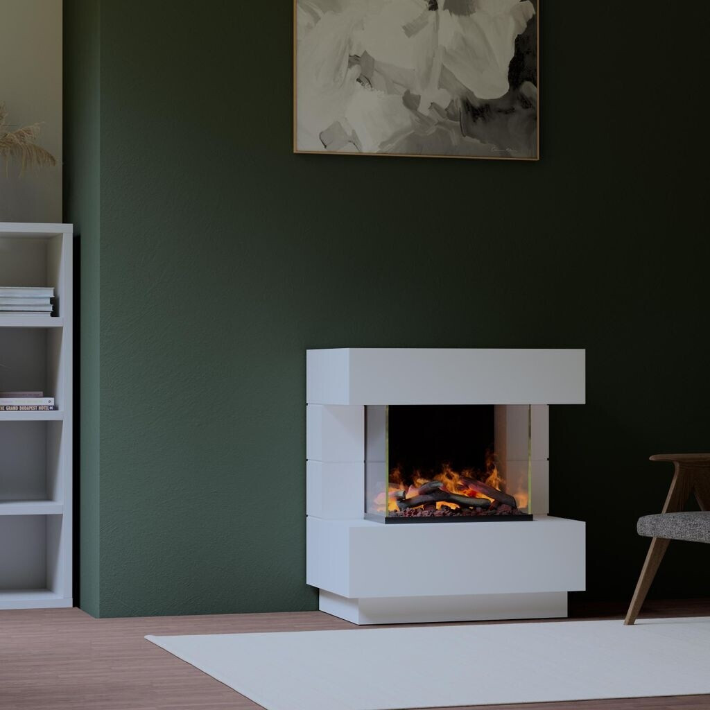 Muenkel London 900 Opti-glo Opti-myst weiß warm - mit Wasserleitung ...