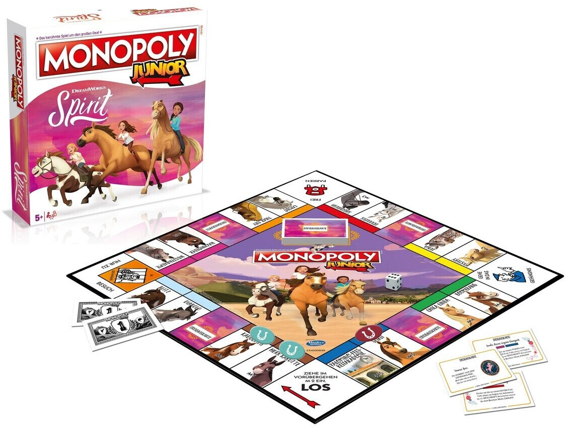 Monopoly Junior - Spirit Riding Free + Spielebox ab 33,95 ...
