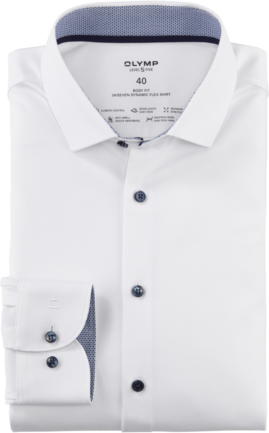 OLYMP Level Five 24/Seven Climate Control Body Fit Extra langer Arm ...