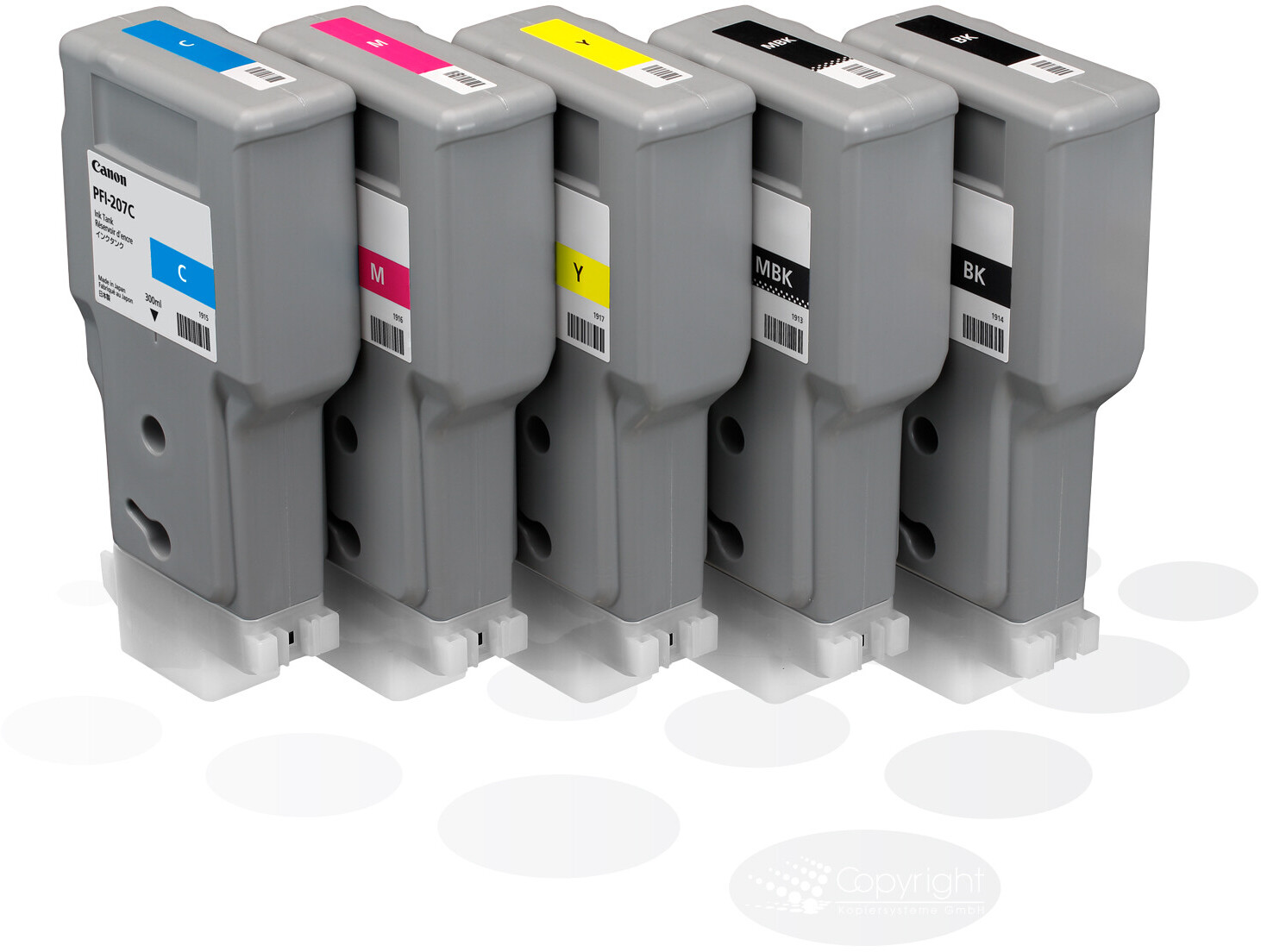 Canon PFI-207-SET 5 Pack ab 687,23 € | Preisvergleich bei idealo.de