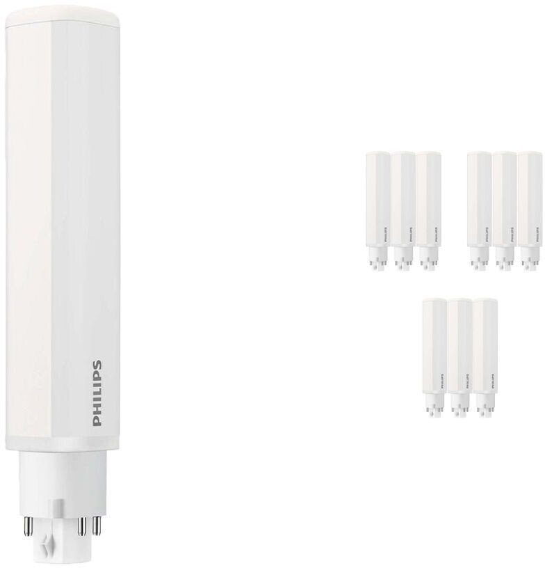 Philips 10x Corepro PL-C LED 9W 950lm - 840 Kaltweiß Ersatz für 26W ab ...