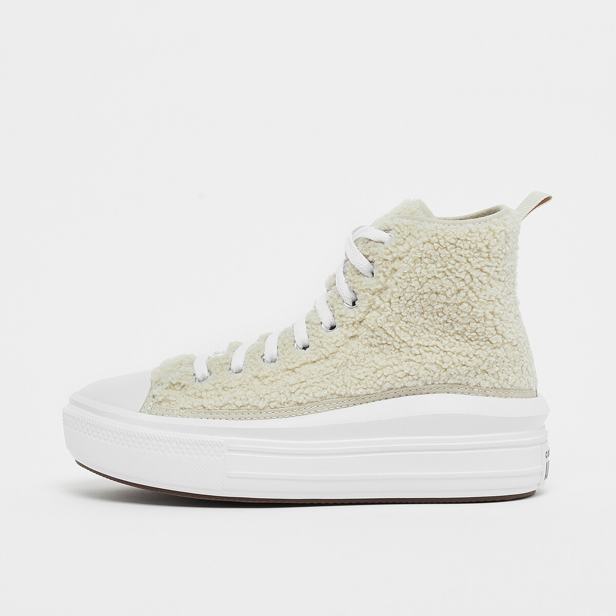 Converse Chuck Taylor All Star Platform Move beach stone white black ab ...