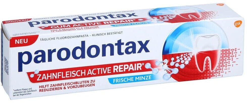 Parodontax Zahnfleisch Active Repair (75ml) ab 4,64 € (Juni 2026 Preise ...