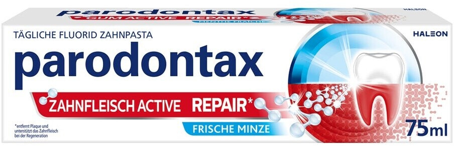 Parodontax Zahnfleisch Active Repair (75ml) ab 4,64 € (Juni 2026 Preise ...