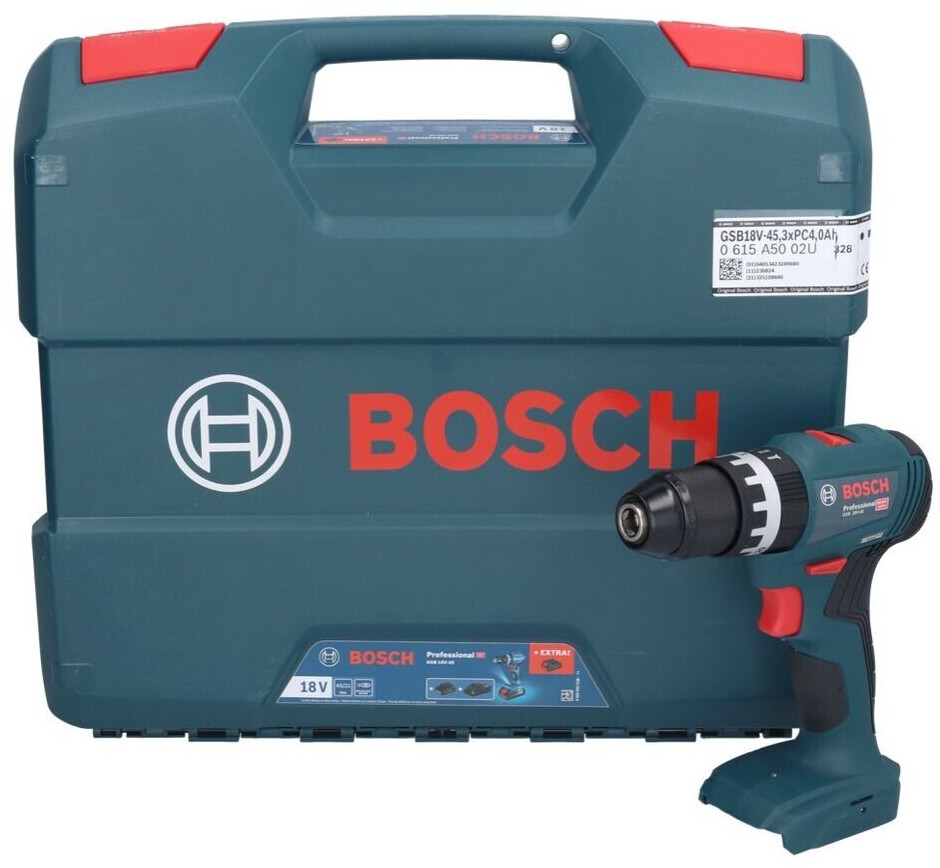 Bosch Professional GSB 18V-45 (Solo + L-Case) au meilleur prix sur ...