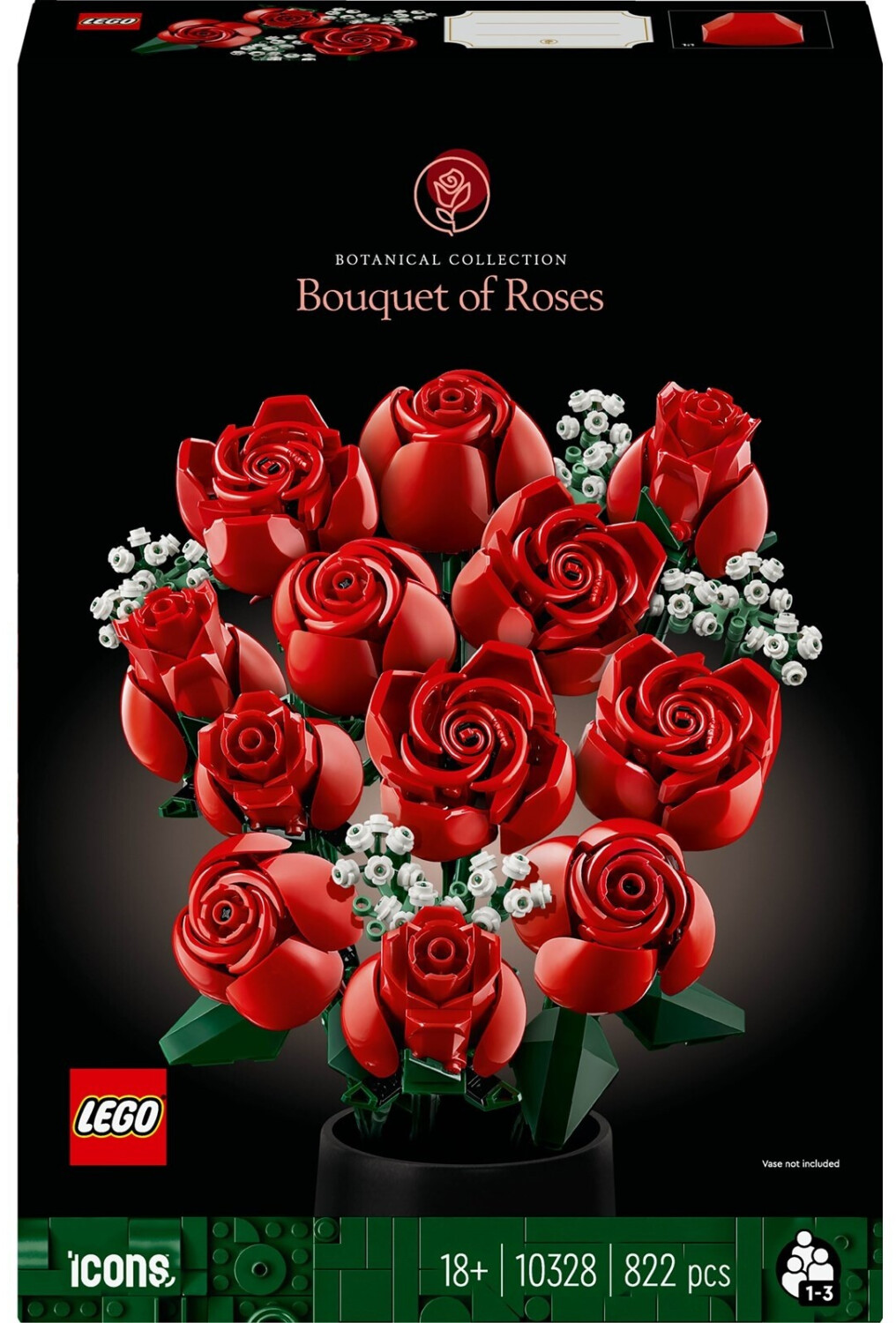 LEGO Icons - Le bouquet de roses (10328) au meilleur prix | Avril 2024 ...