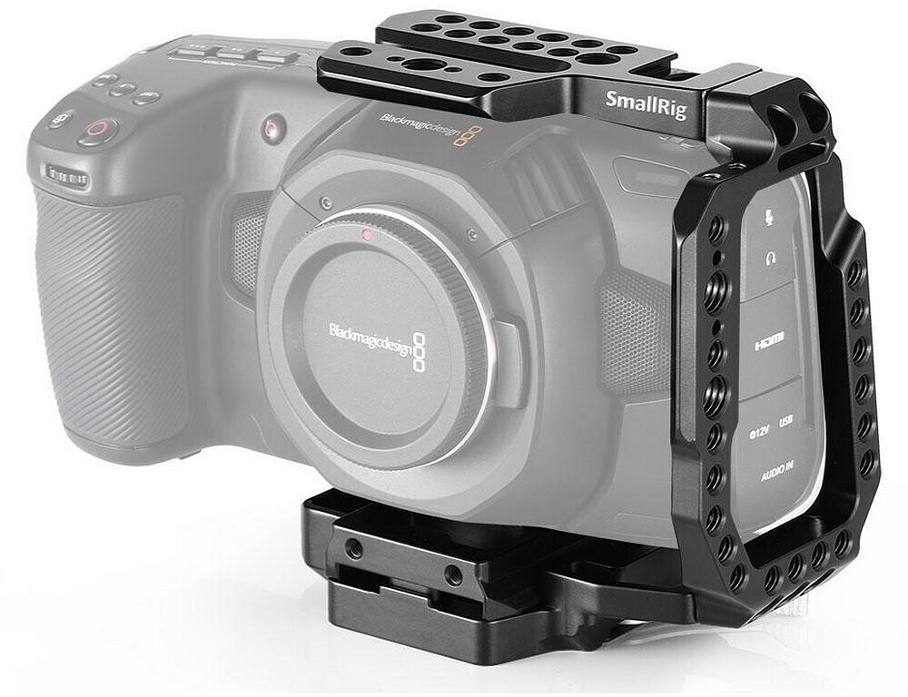 Smallrig Half Cage Für Blackmagic Pocket Cinema Camera 4k And 6k 2255b