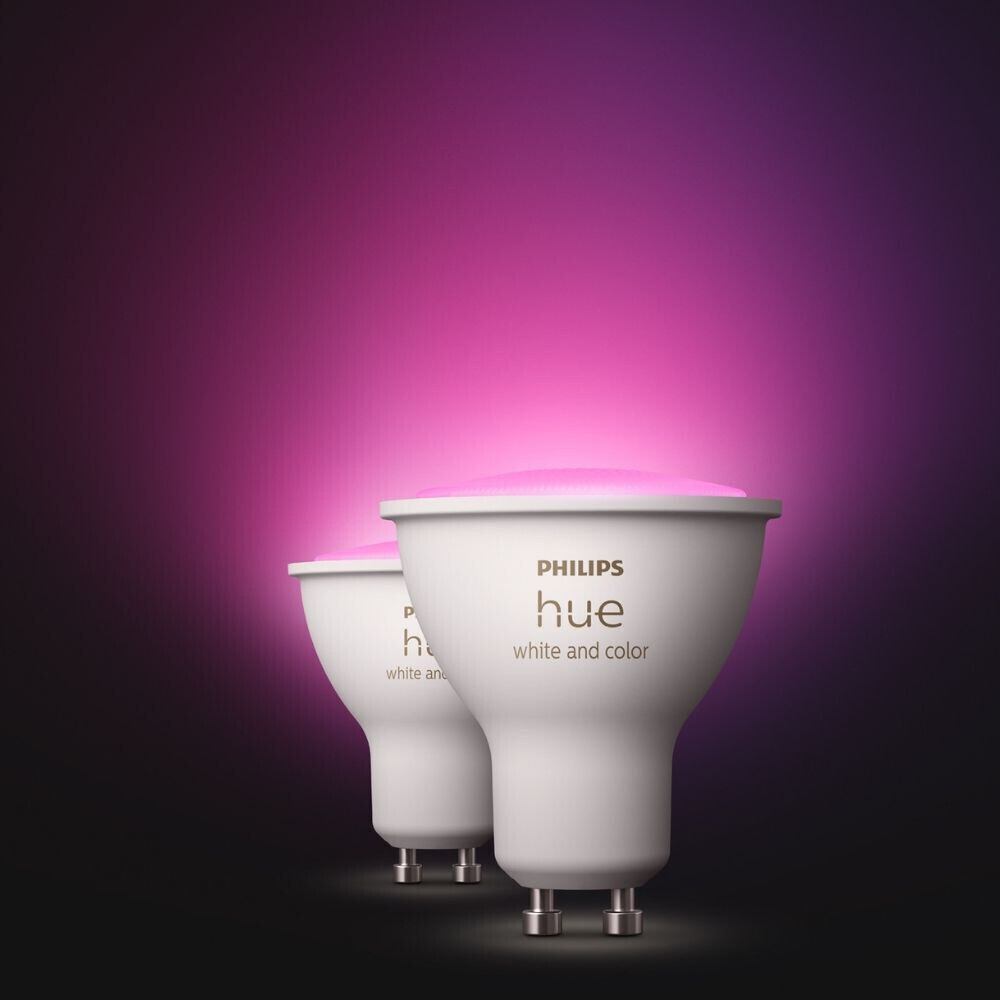 Philips Hue Bluetooth White & Color Ambiance LED GU10 5,7W 350lm ...