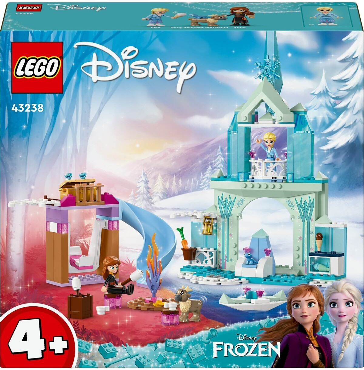 Buy LEGO Disney - Elsa's Frozen Castle (43238) from £31.99 (Today ...